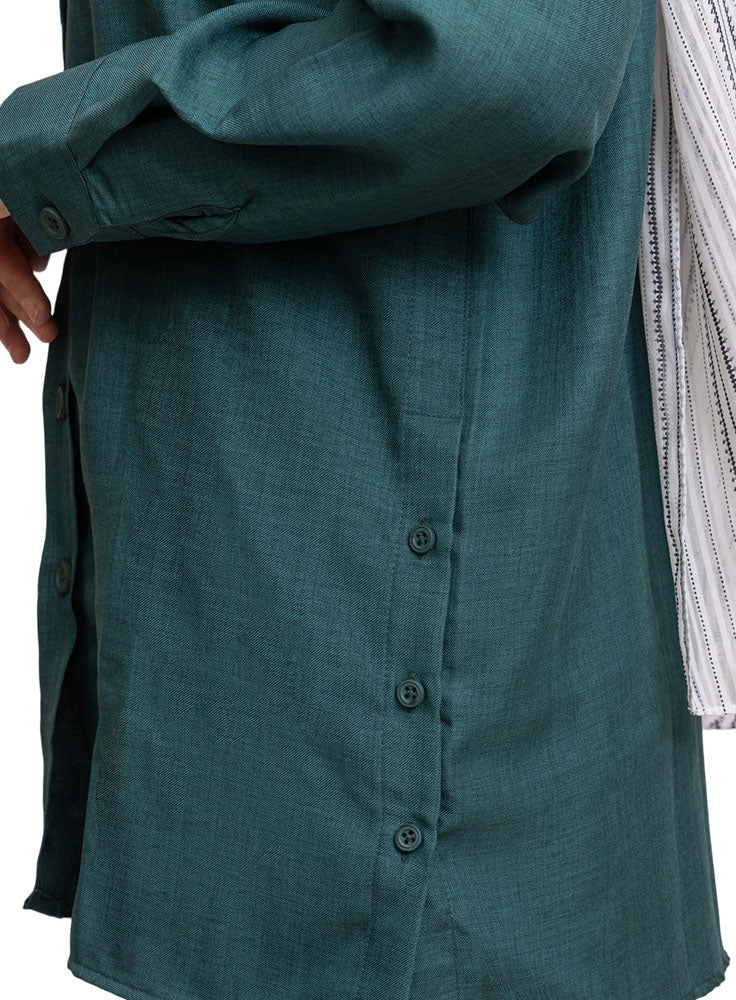 Cactus V-Linen Suit – Khotwh