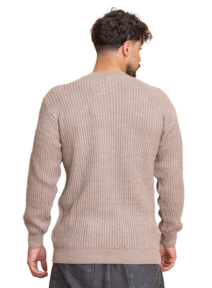 Men Pullovers | Coffee Round Pullover Essential – Khotwh