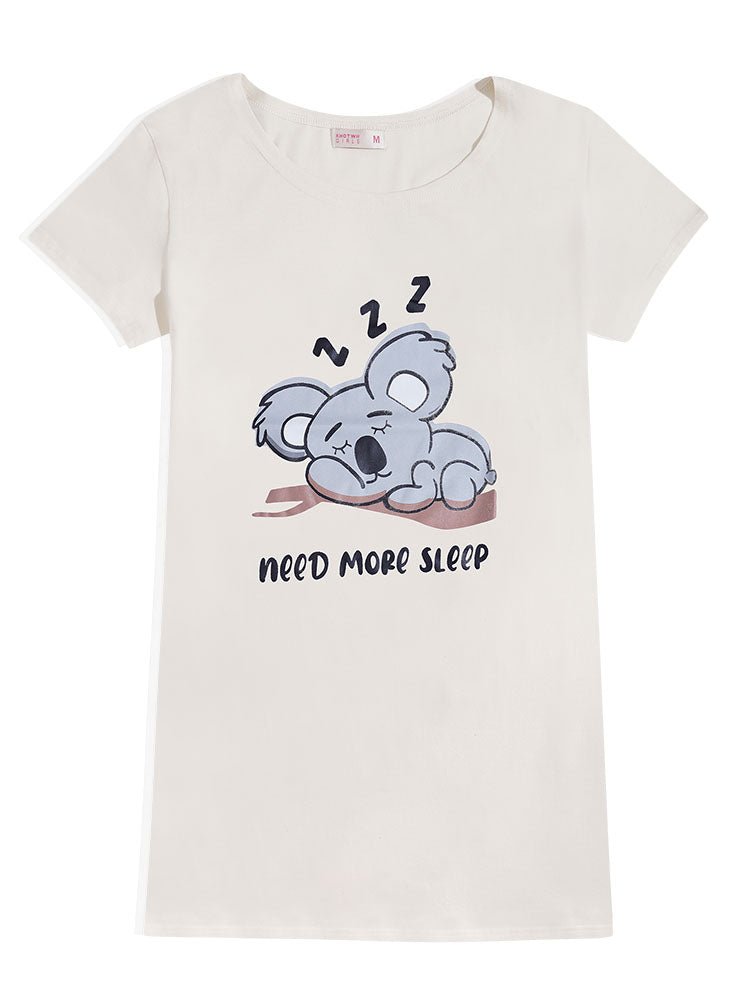 Creamy Night Shirt-D 30 | Shop Premium Products for Less – Khotwh