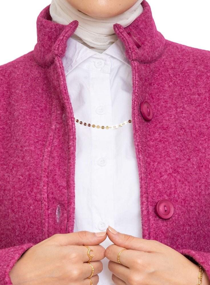 Flowery RD-Short Feather Shirt – Khotwh