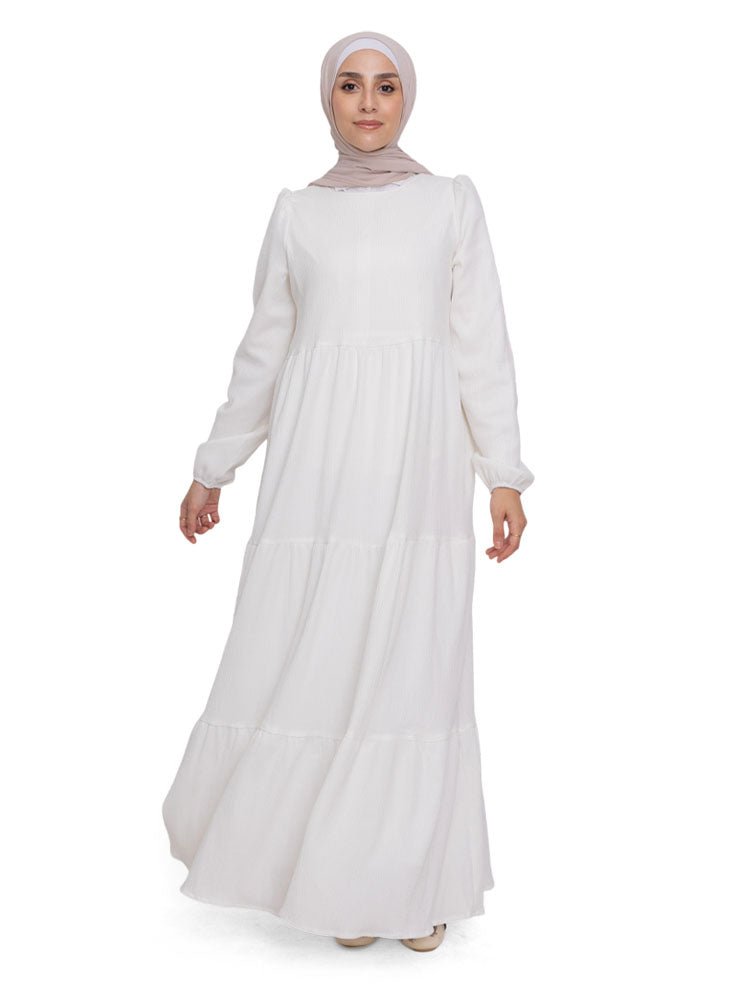 Women Dresses | Off-White Basic Dress – Khotwh