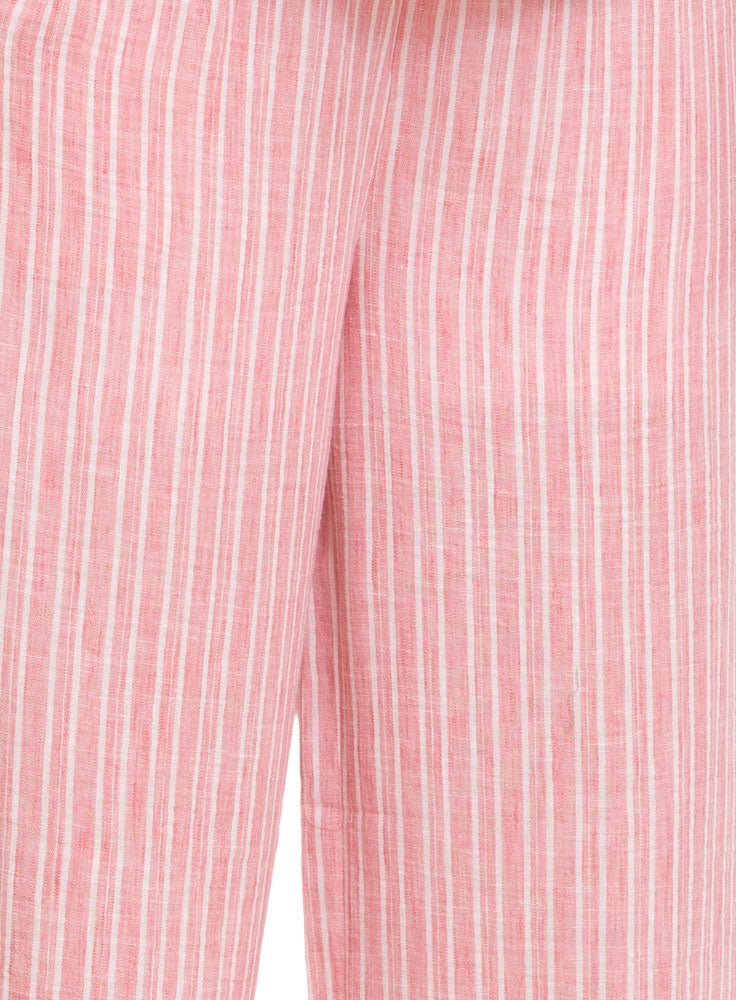 Women Pants | Pink Rd-Striped Pant – Khotwh