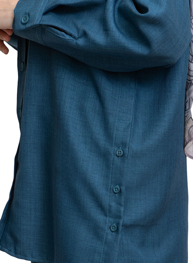 Women Suits | Ocean V-Linen Suit – Khotwh