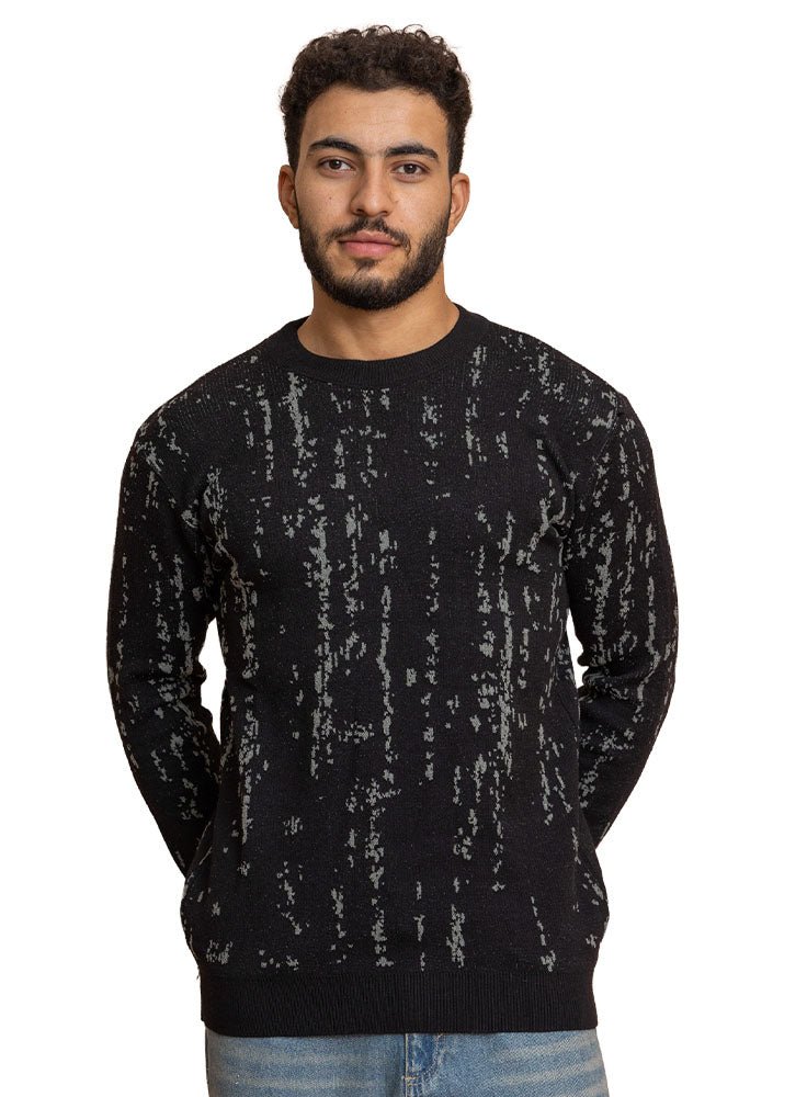 Men Pullovers | Black Round Pullover Premium – Khotwh