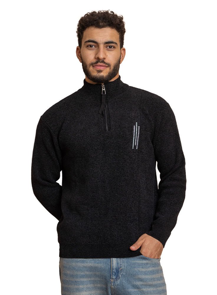 Men Pullovers | Black Pullover Modern – Khotwh