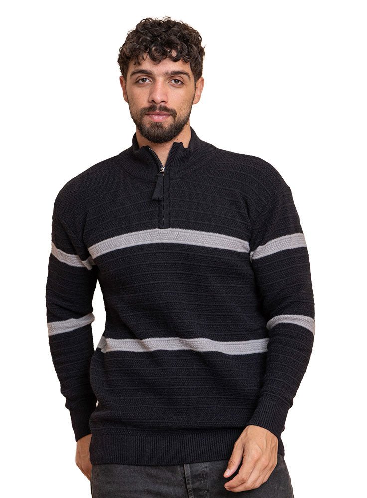 Men Pullovers | Black Pullover Everyday – Khotwh