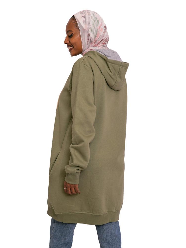 Women'S Sweatshirts | Cedar Sw Maxi Zipper – Khotwh