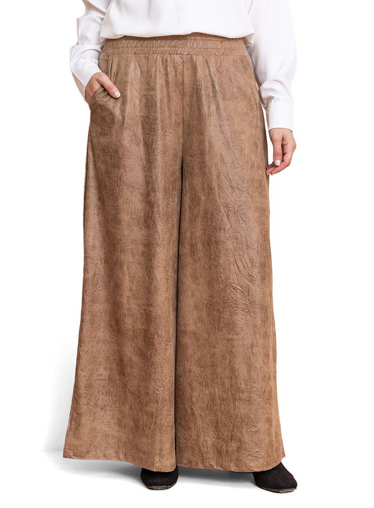 Coffee Leather Pants – Khotwh