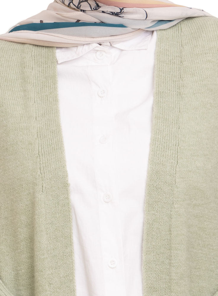Women'S Cardigans | Mint Basic Pocket Cardigan – Khotwh
