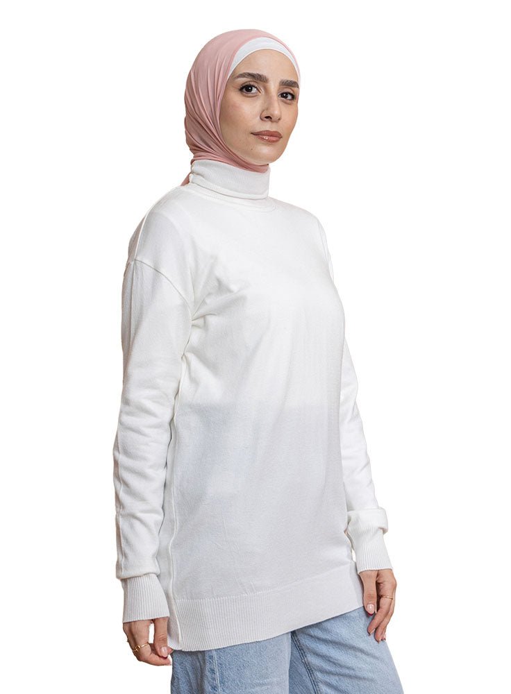 Women Pullovers | Off-White L-High Cool Pullover – Khotwh
