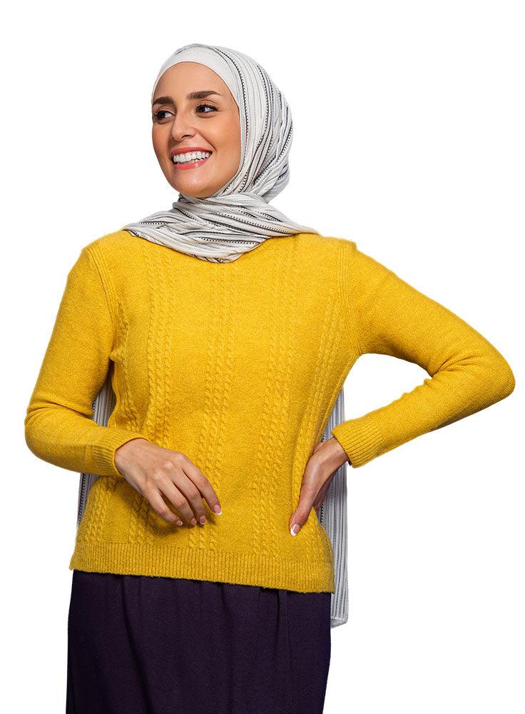 Pastel Yellow Plexus Pullover – Khotwh