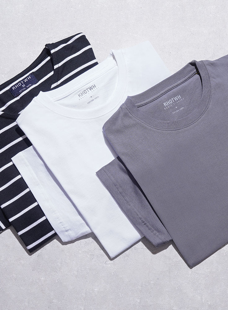 White Round T shirt for Men.. First-class quality at competitive prices ...